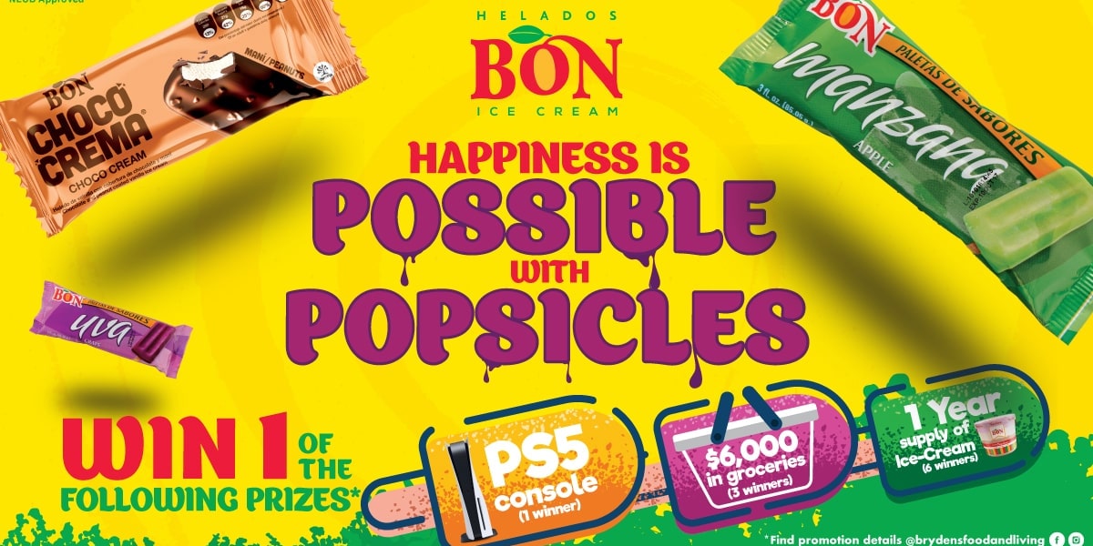 Happiness is Possible with Popsicles - Brydens Trinidad & Tobago